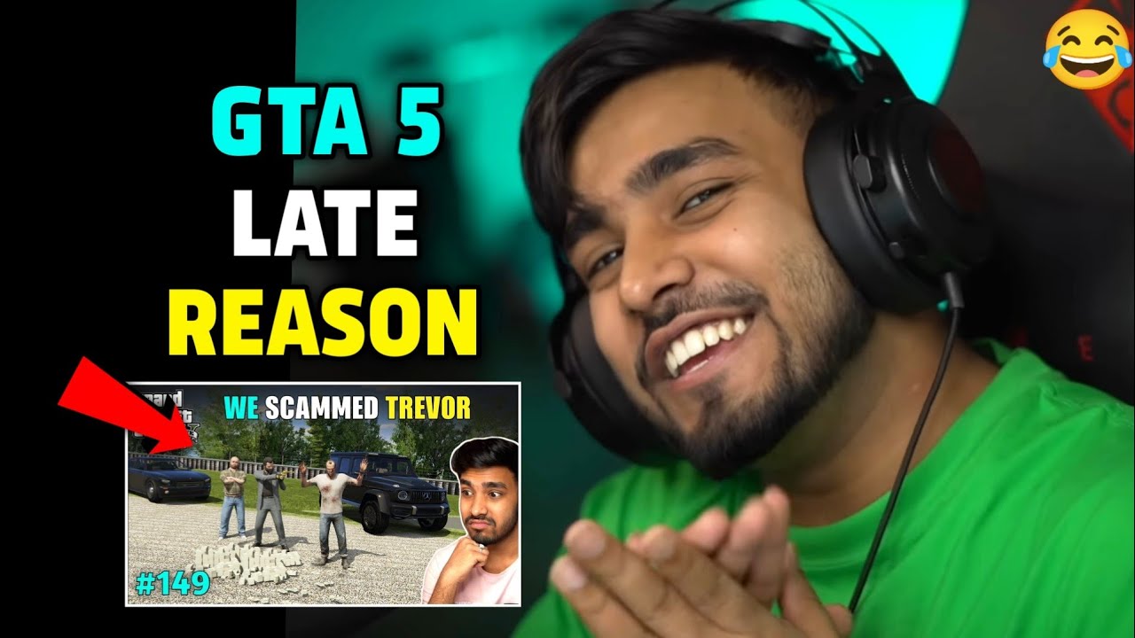TECHNO GAMERZ GTA 5 LATE MAIN REASON | TECHNO GAMERZ | UJJWAL GAMER ...