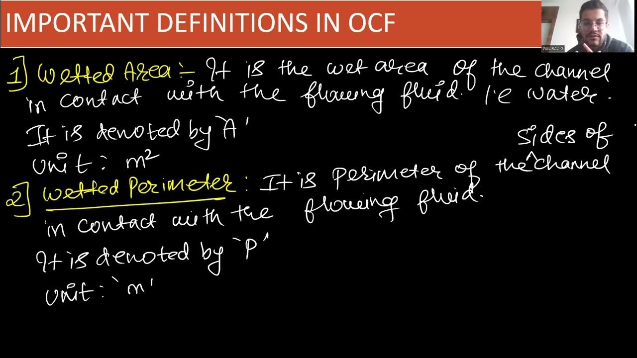 INTRODUCTION TO OPEN CHANNEL FLOW|#civilengineering #diplomacivil - YouTube