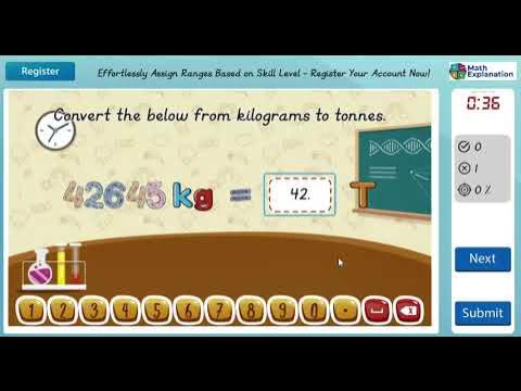 Conversion of mass: Kilograms to tonnes | Math Explanation - YouTube