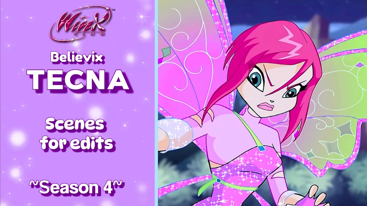 Winx Club | Tecna S4 Believix Scenes for edits - YouTube