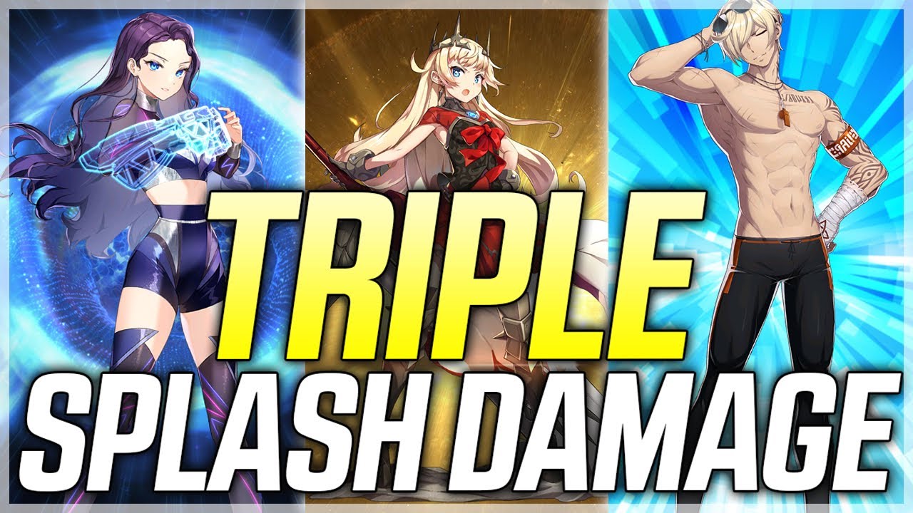 TRIPLE SPLASH DAMAGE (ft. KARINA, SEZ & LQC) - Epic Seven - YouTube