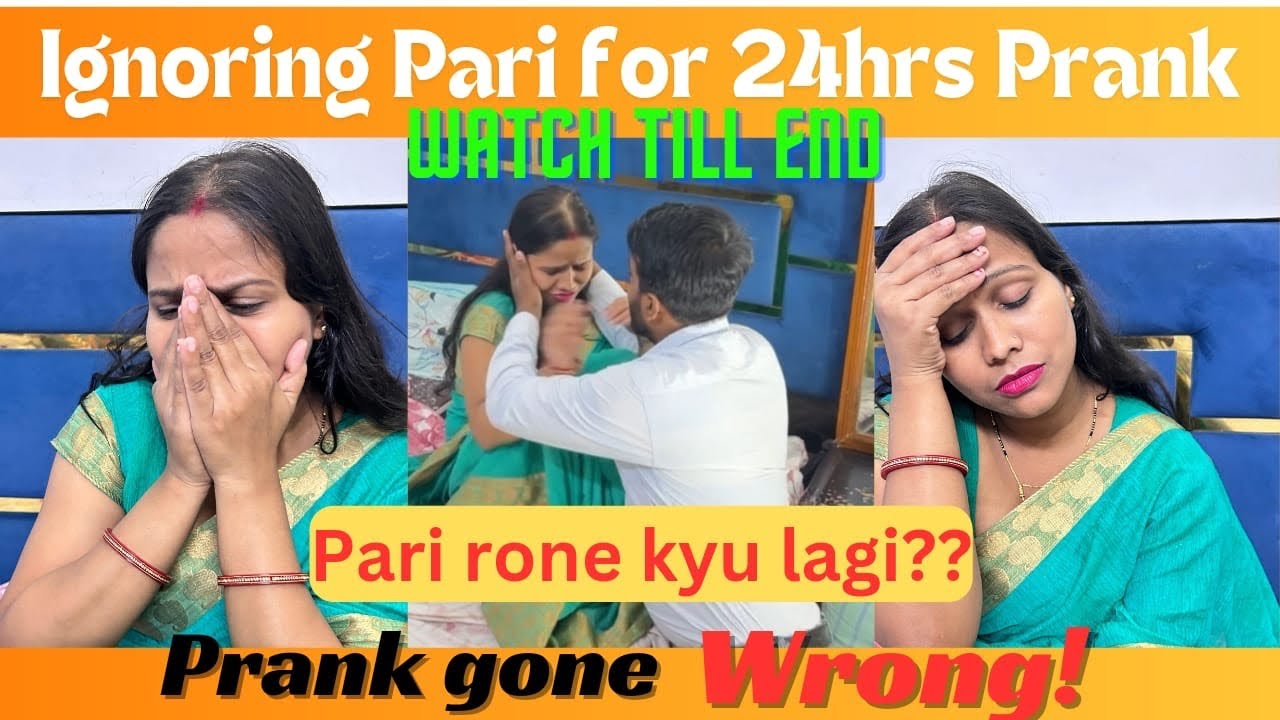 IGNORING PRANK BECOME ROMANTIC PRANK | epic reaction😂 #comedy #prank # ...