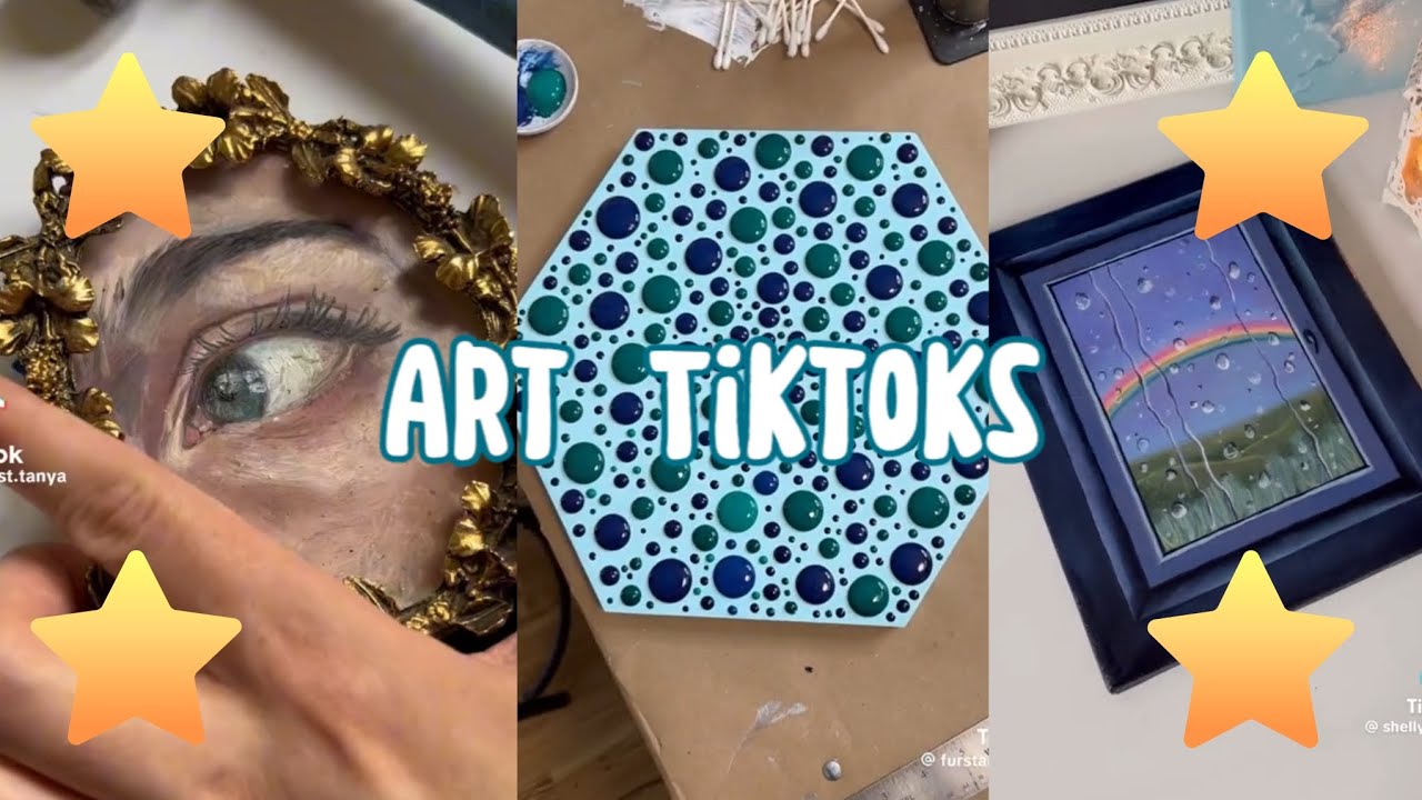Art Tiktoks I saved on my phone 📱 - YouTube