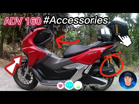 ADV 160 Accessories - YouTube