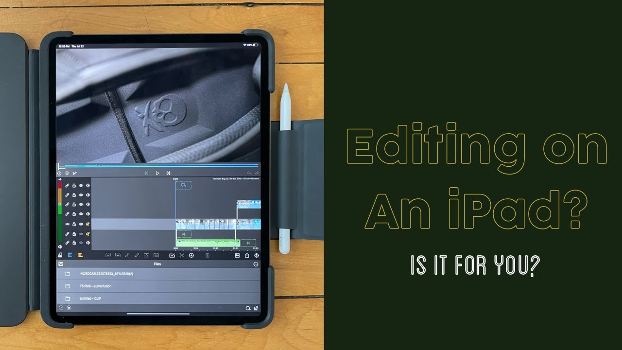 What is it like editing video on an iPad Pro? - YouTube