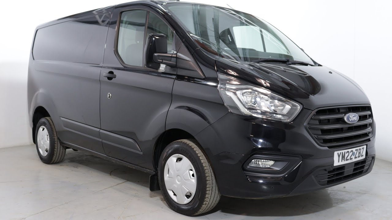 FORD TRANSIT CUSTOM 280 TREND ECOBLUE YM22 ZBZ - WALK AROUND - YouTube