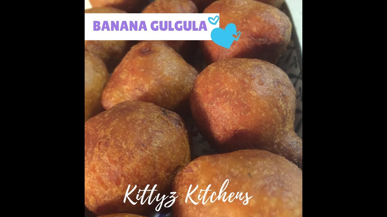 Banana Gulgula Recipe - YouTube
