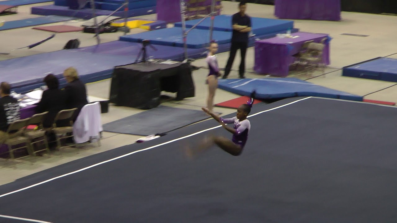 Amber Lowe Floor - 2018 Elite Qualifier Columbus - YouTube
