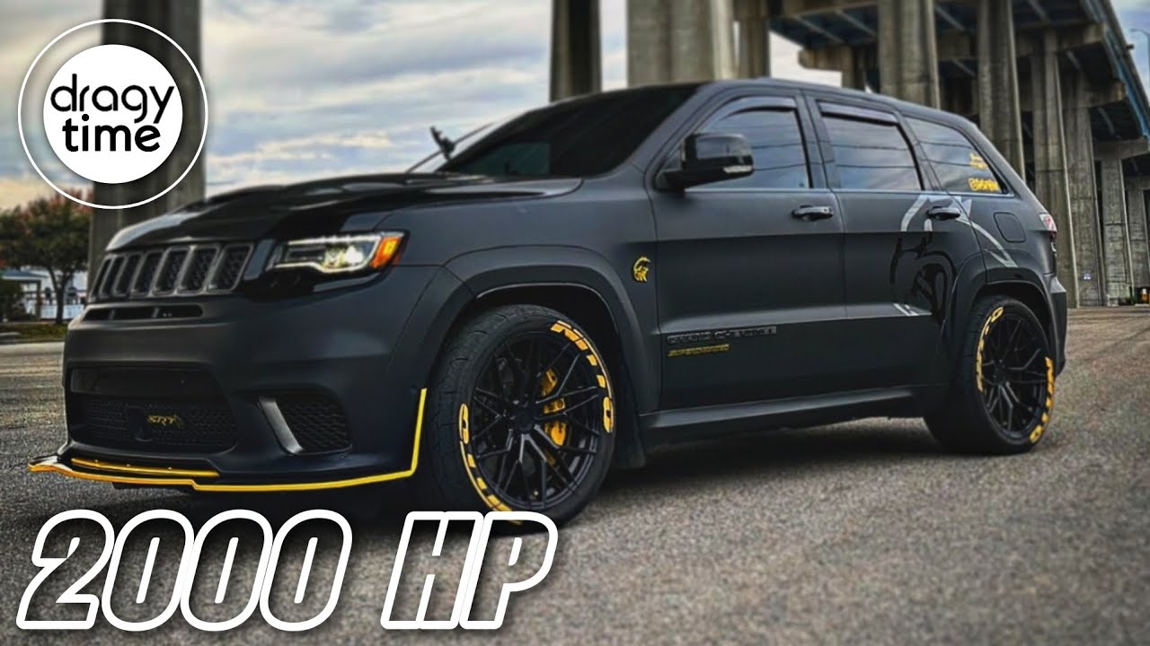 2000 HP Jeep Cherokee Trackhawk TWIN TURBO | Acceleration from 100-200 ...