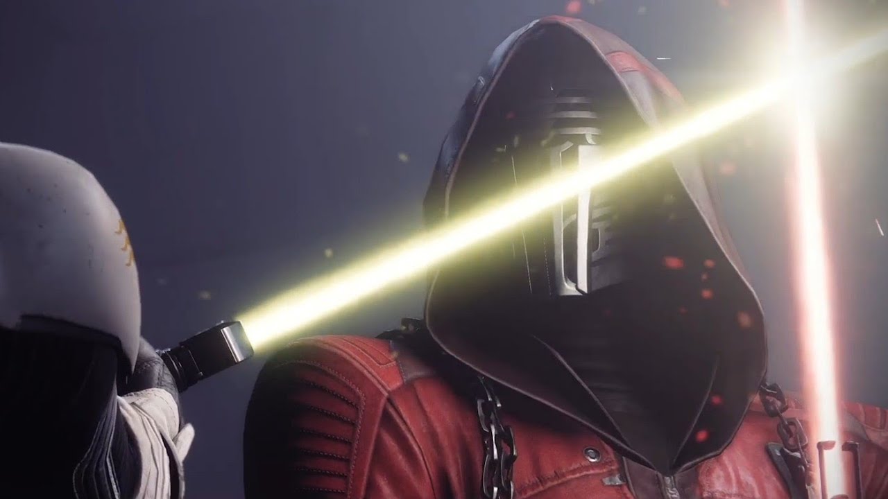 Aunor vs Dredgen Bael Lightsaber Battle Destiny 2 Renegades Cutscene ...