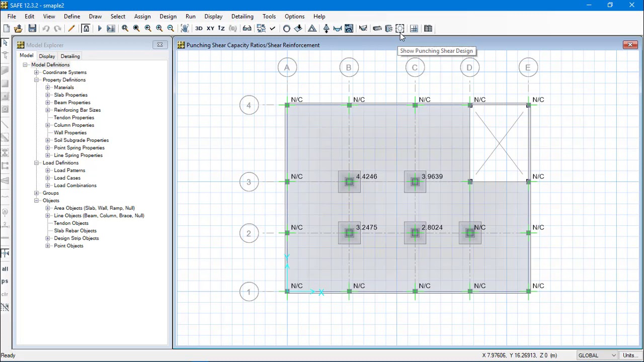 #CSI_SAFE Punching shear design - YouTube