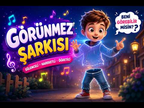 Görünmez Çocuk Şarkısı 👻🤫 Eğitici ve Eğlenceli Şarkılar Bir Arada   Mini Mini Kids 🎶 mini çocuk