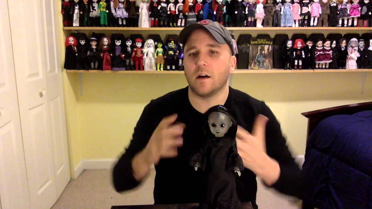 Living Dead Dolls Black Posey Review - YouTube