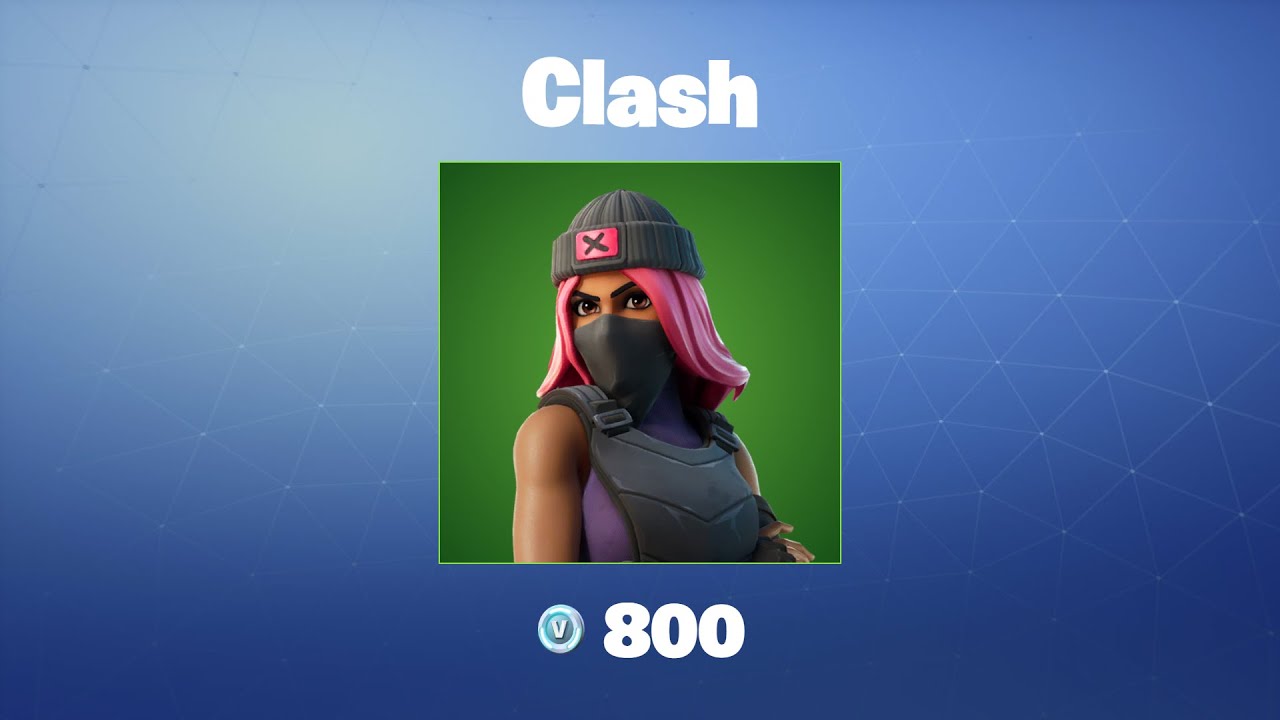 Clash | Fortnite Outfit/Skin - YouTube