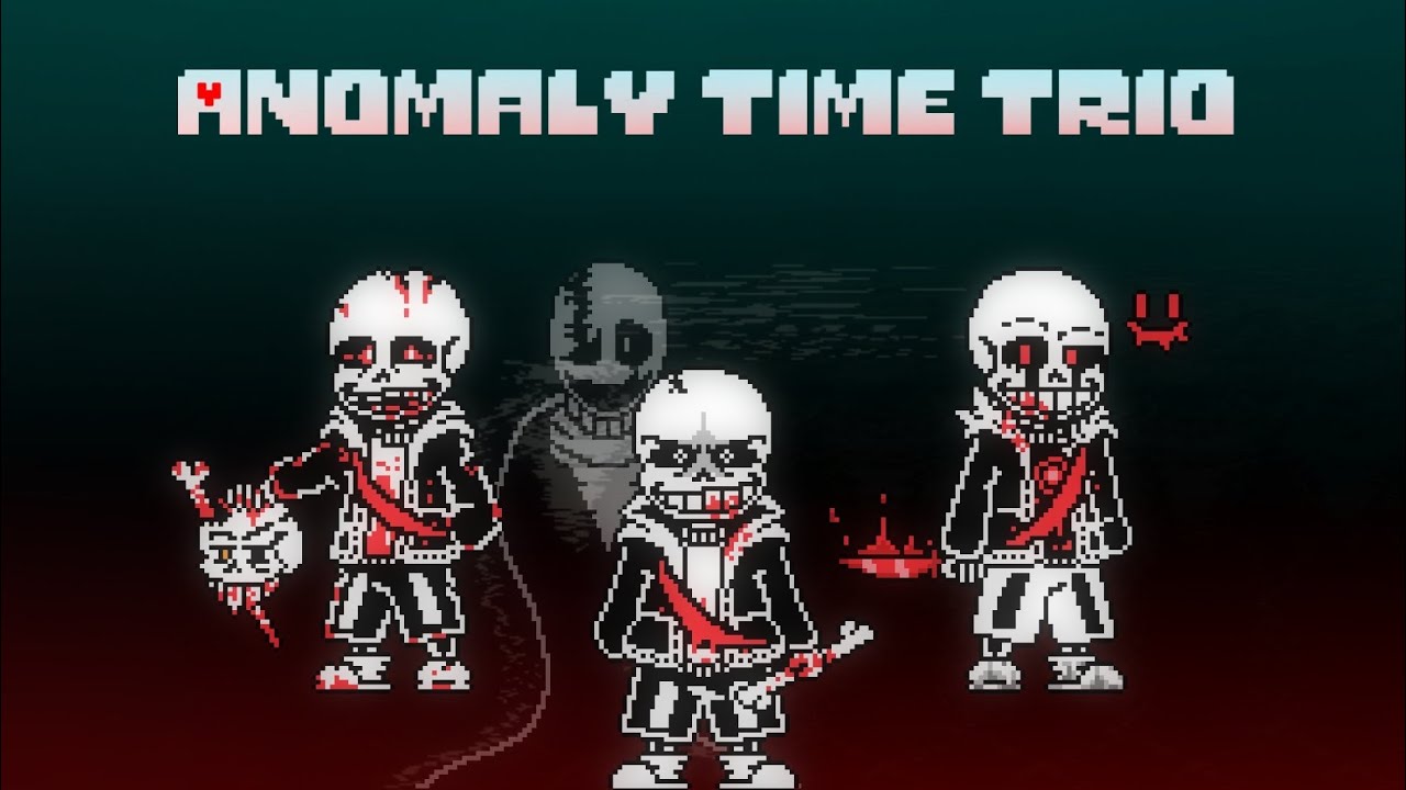 【undertale AU】 Repeat Time Trio Phase2 Madness and anger - YouTube