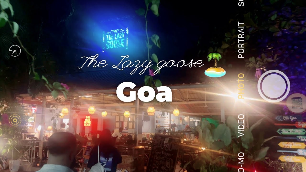 The Lazy goose , Goa 🐟💫☁️🌌 - YouTube