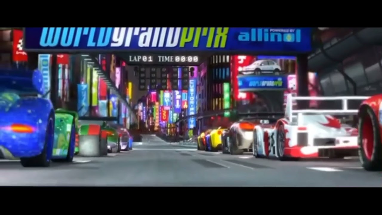 Cars 2 Tokyo Race (Extended Deleted Scene) - YouTube