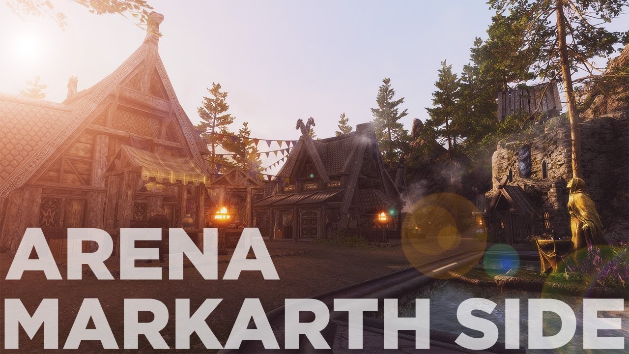Arena: Markarth Side - Skyrim Village Mod - YouTube