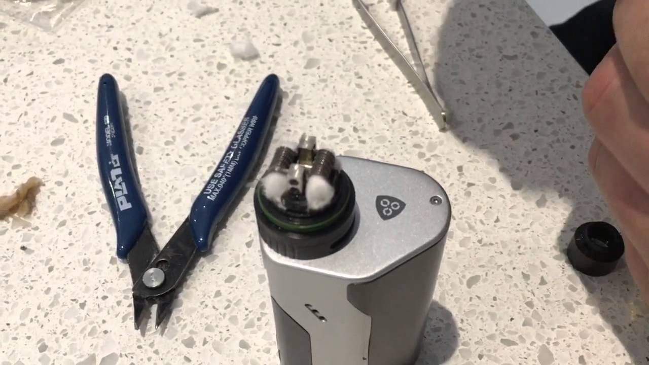 How to wick the VCMT. - YouTube