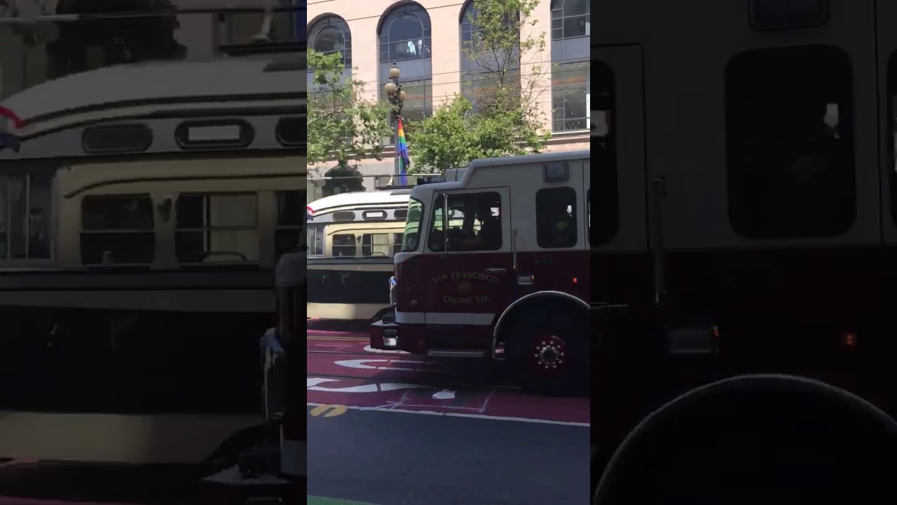 SFFD Engine 3 responding - YouTube