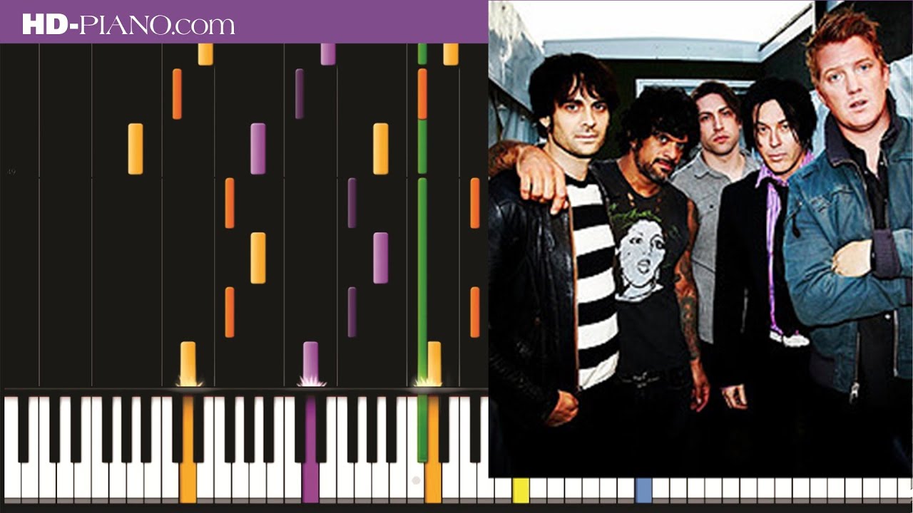 How to play Queens of the stone age Mosquito Song Piano tutotial 100% ...