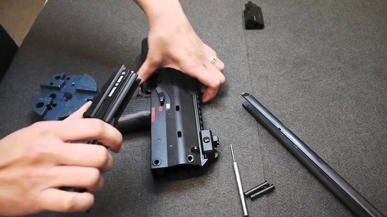 Umarex H&K MP7 by KWA CQB Bolt Installation Video - YouTube