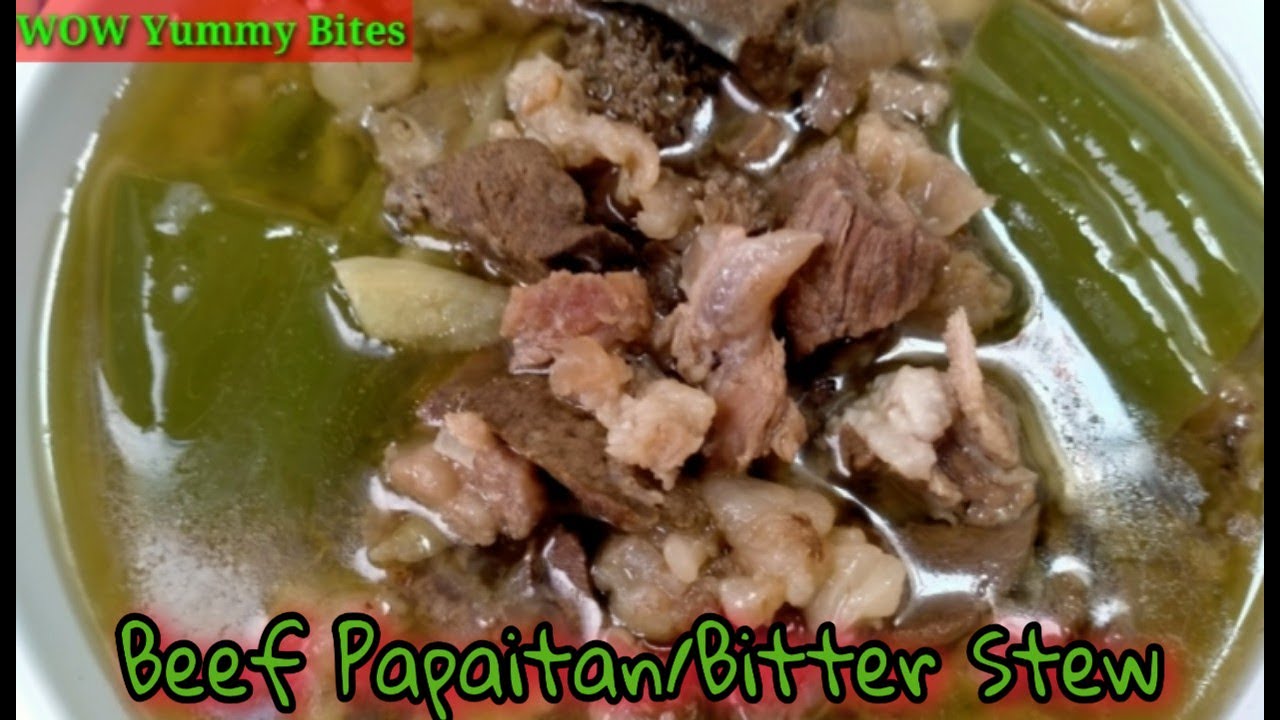 Beef Papaitan/Bitter Stew/how to make papaitan na baka/Exotic Filipino dish - YouTube