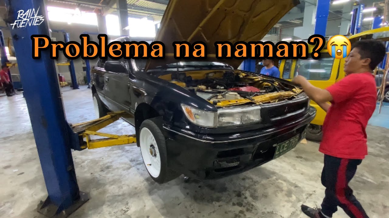 Nagpa change oil si Primo | Singkit 1991 Mitsubishi Lancer - YouTube