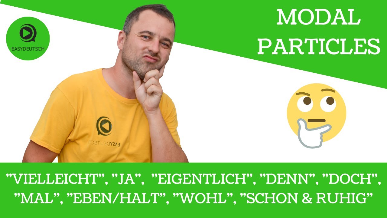 German Adverbs L6 - Modal Particles (Modalpartikel) - YouTube