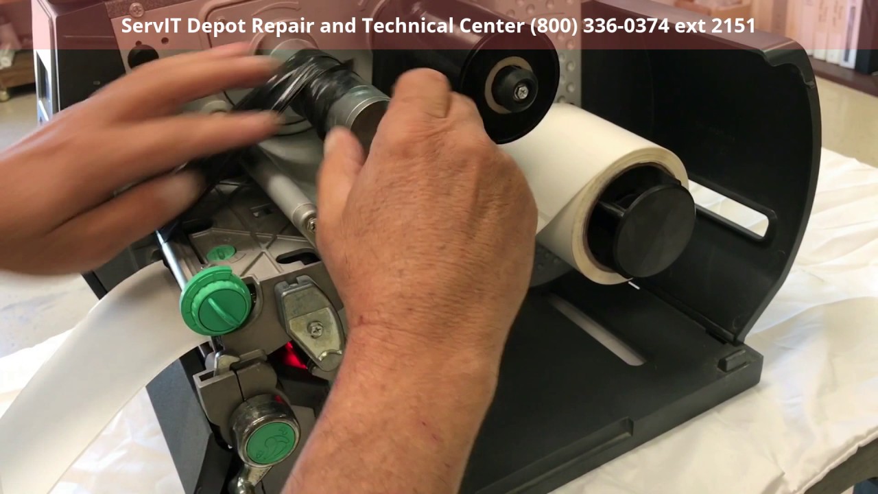 Datamax H Class Media Loading and Calibration (Edited) - YouTube