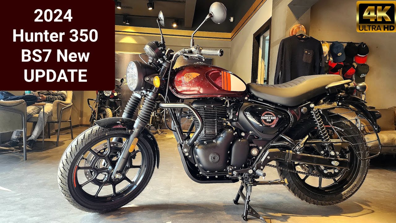 Unveiling 2024 New Royal Enfield Hunter 350 | Dapper Orange | # ...
