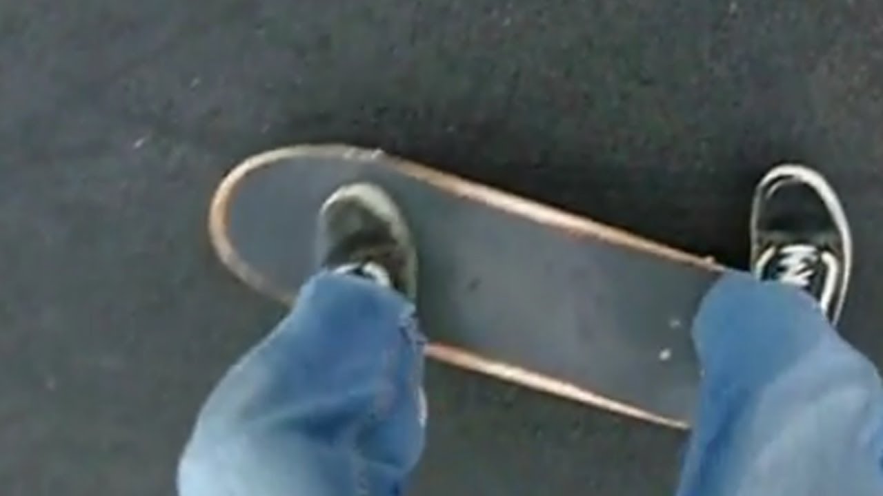 360 Shove Back Foot Underflip - First Person Skateboarding / Super Slow ...