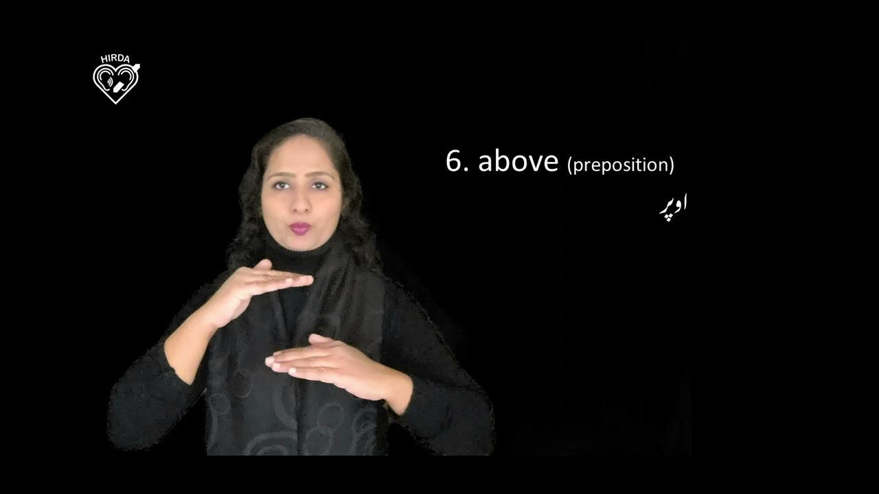 6. above in Sign Language - YouTube