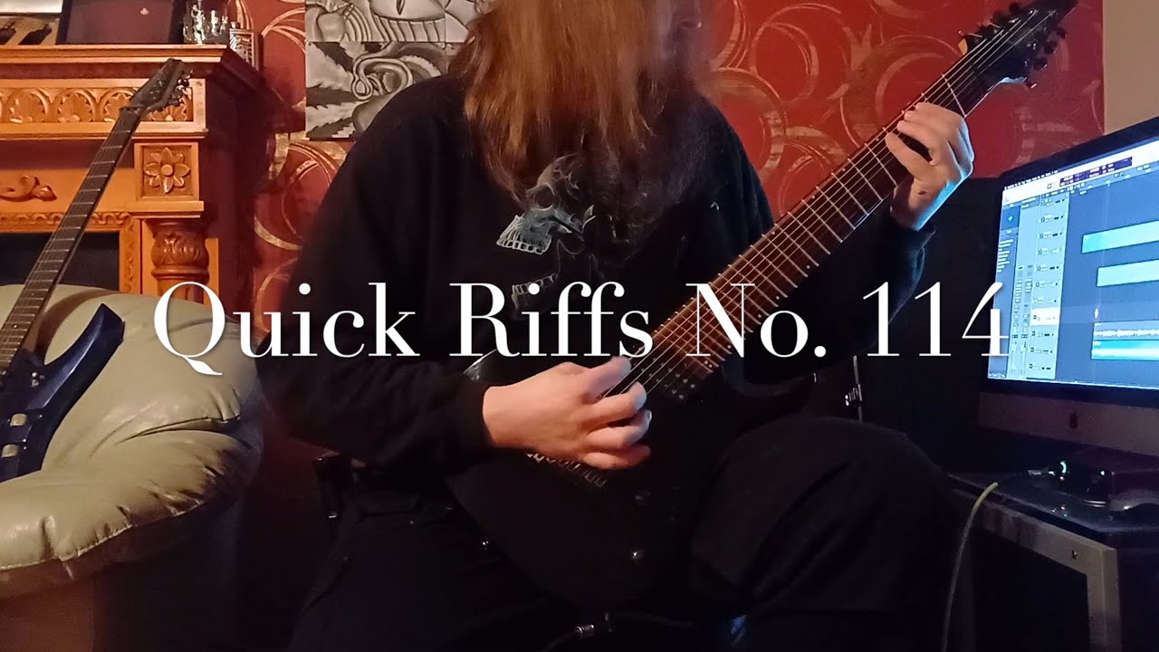 Quick Riffs No. 114 | Heavy Vibes on the 8 String - YouTube