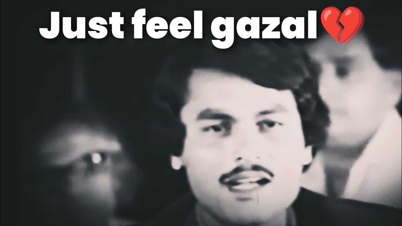Just Feel gazal with best Voice 💔🩷🩵manzar bhopali friend💔 ️👌👌👌👌 - YouTube