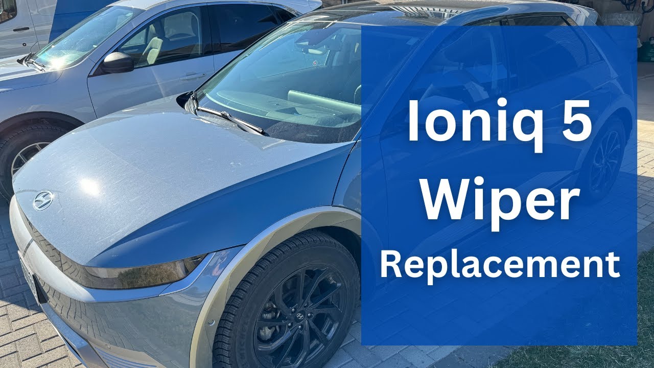 Hyundai Ioniq 5 - Wiper Replacement Step By Step - YouTube