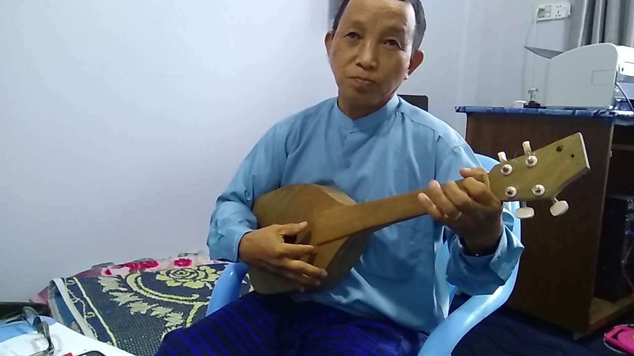 Kachin Traditional Handmade Instrument 'Betang' playing at Lhaovo Bible ...