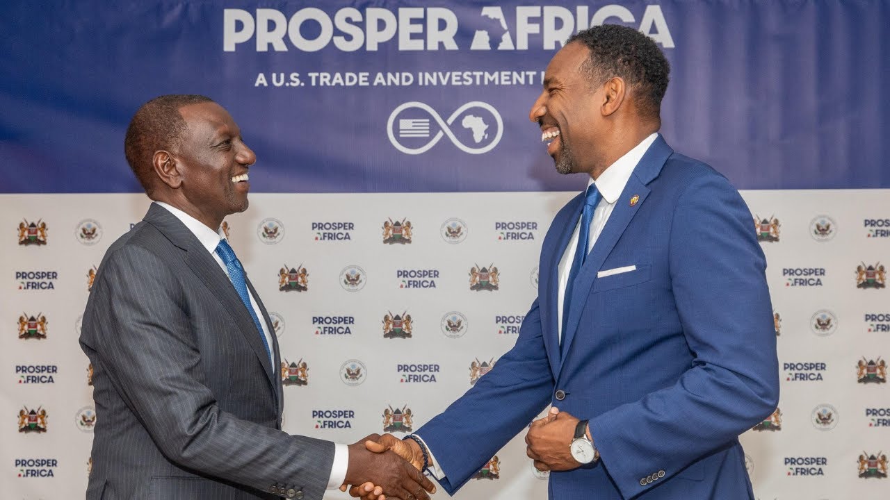 President Ruto meets with Atlanta Mayor, Andre Dickens at the Buckhead ...