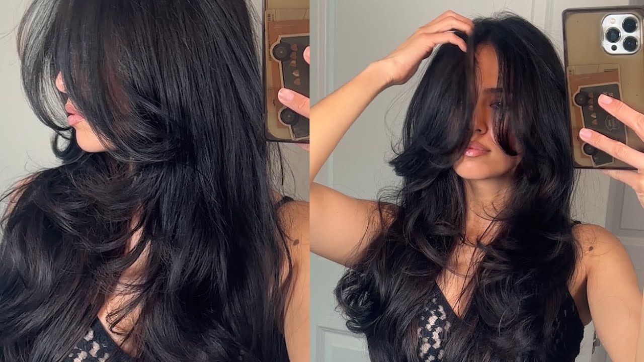 Layered Haircut for Volume, Movement & Fullness - YouTube