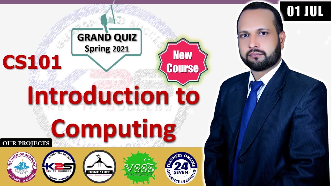 CS101 Grand Quiz Spring 2021 | CS101 Solved Grand Quiz | CS101 Grand Quiz 2021 Solved MCQs - YouTube