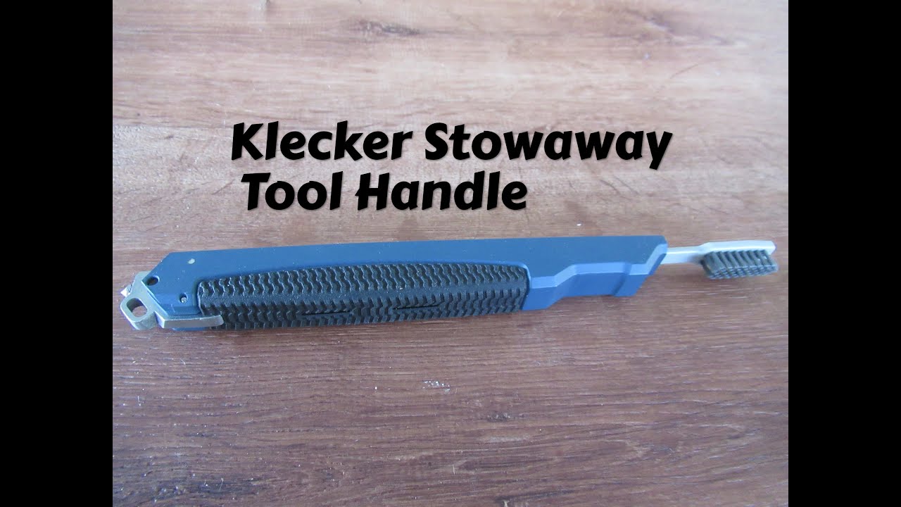 Klecker Stowaway KDC Tool Handle - YouTube