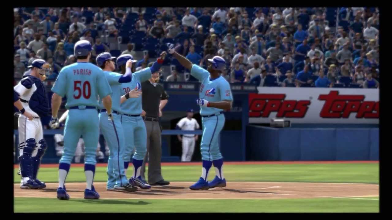 MLB 13 The Show - Montreal Expos vs Toronto Blue Jays - YouTube
