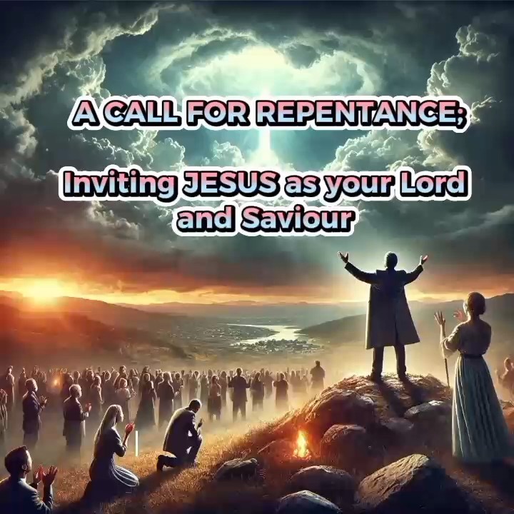 A Call for Repentance:; Jesus is the way, the truth and life! - YouTube