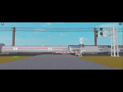 ROBLOX Railfanning at Cadiz, CA S41E31: Amtrak Southwest Chief - YouTube