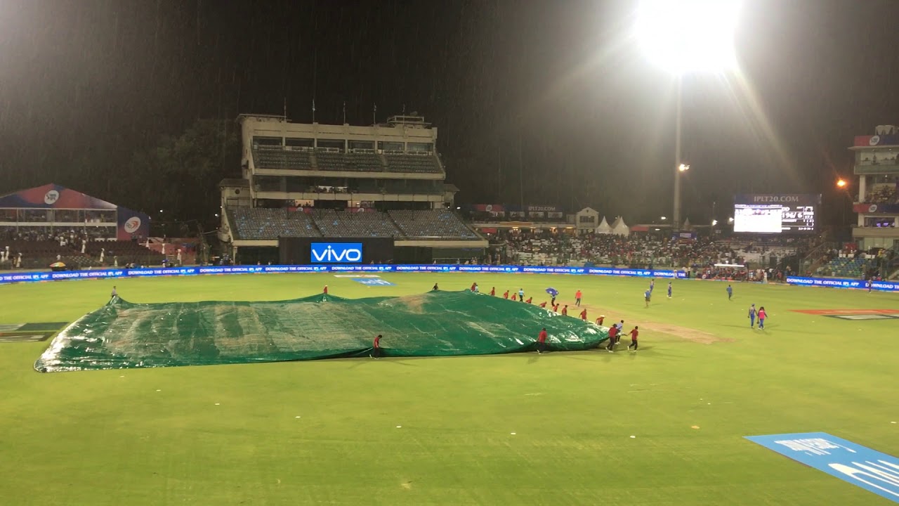 How to cover the cricket ground during rain? - YouTube