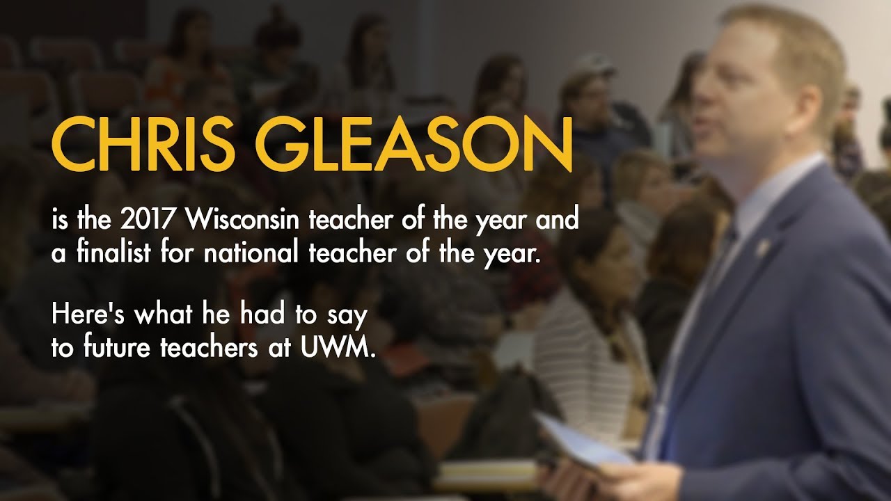 Chris Gleason: How Teachers Make an Impact - YouTube