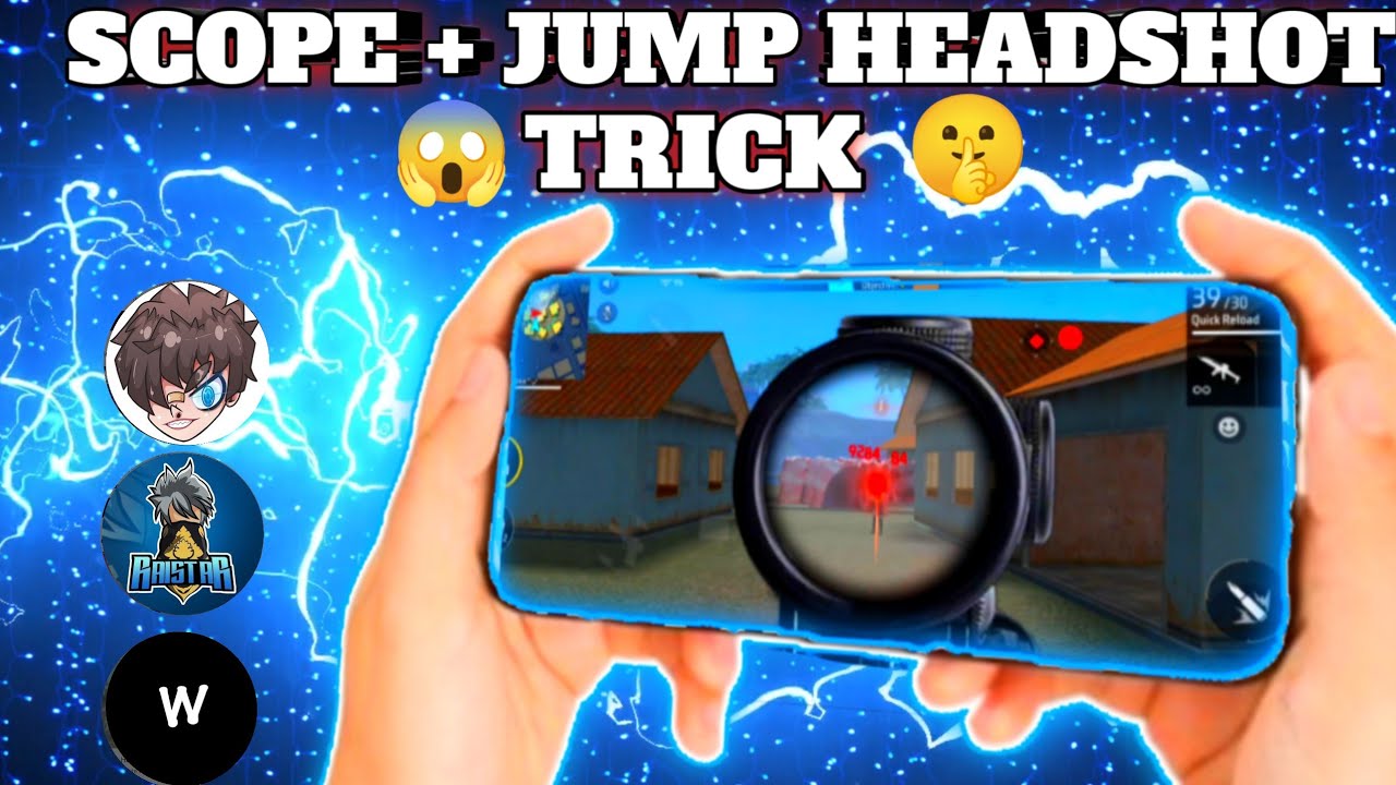 Advance⚙️In scope headshot trick revealed😱||Auto in scope headshot ...