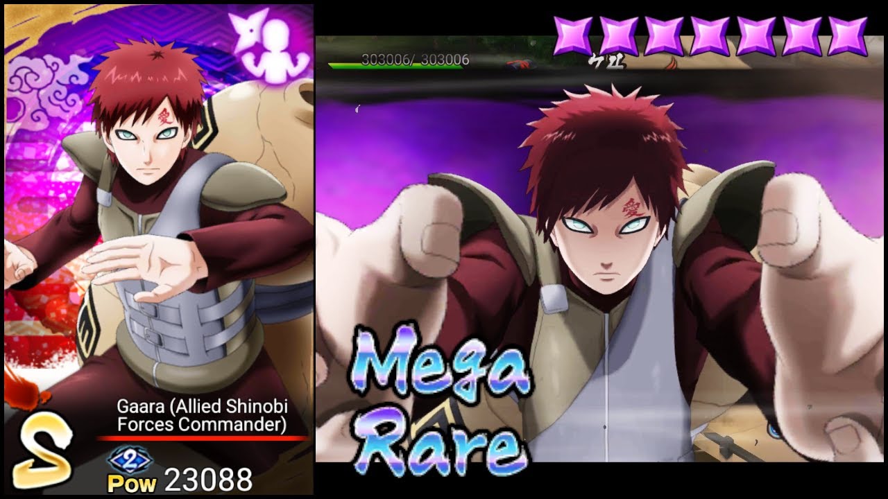 NxB NV: Gaara (Allied Shinobi Forces Commander) EX-Rekit Showcase Solo ...