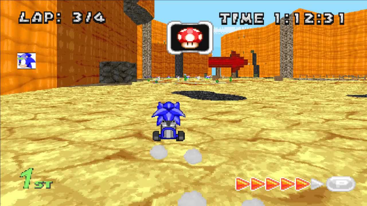 SRB2 Kart - Canyon Rush - YouTube