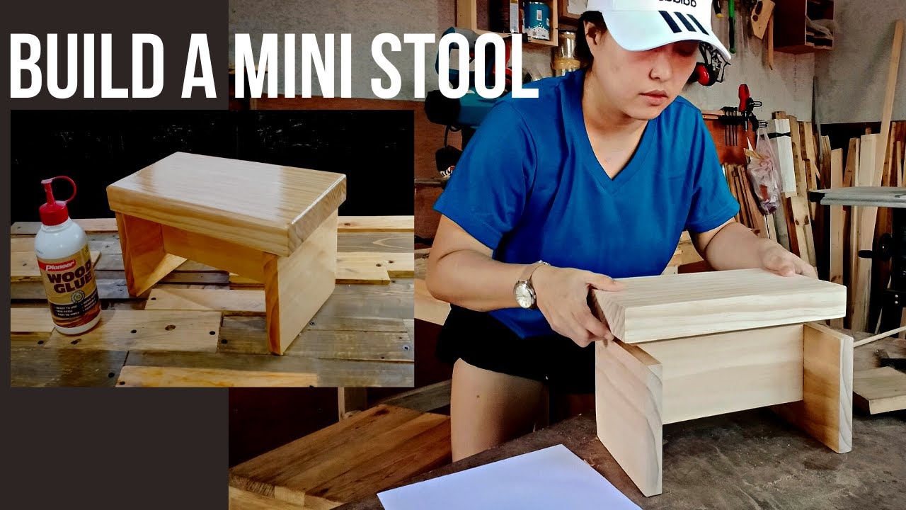 Building a Mini Stool | Step Stool | Bangkito - YouTube